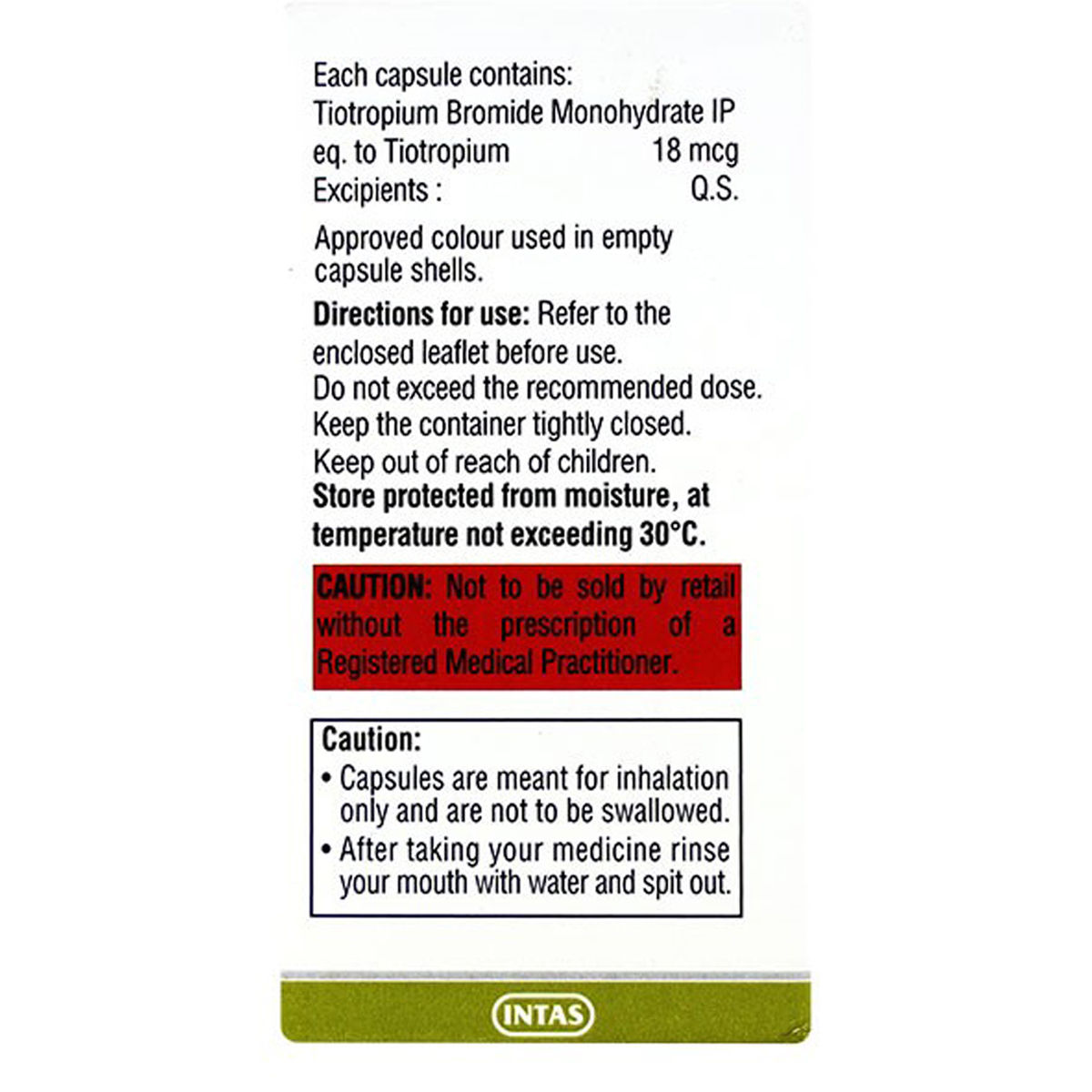 Quikhale T Capsule 30's Price, Uses, Side Effects, Composition - Apollo ...