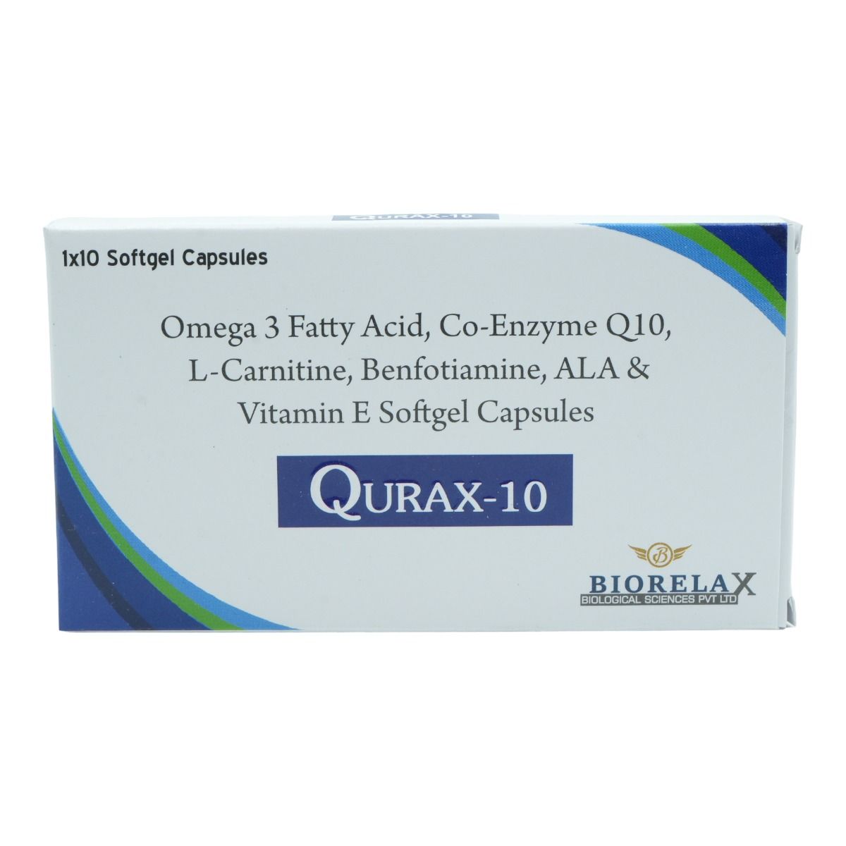 Qurax-10 Softgel Capsule 10's Price, Uses, Side Effects, Composition ...