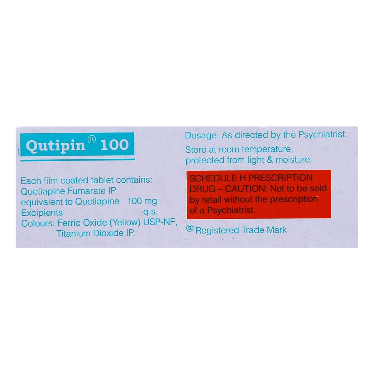 Qutipin 100 Tablet | Uses, Side Effects, Price | Apollo Pharmacy