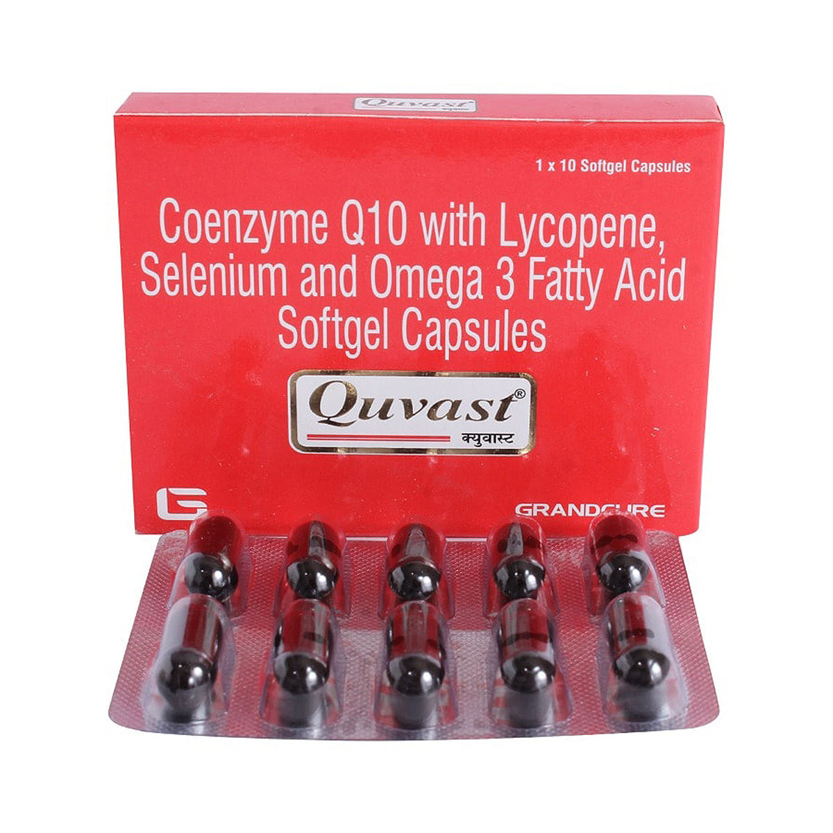 Quvast Soft Gelatin Capsule | Uses, Side Effects, Price | Apollo Pharmacy