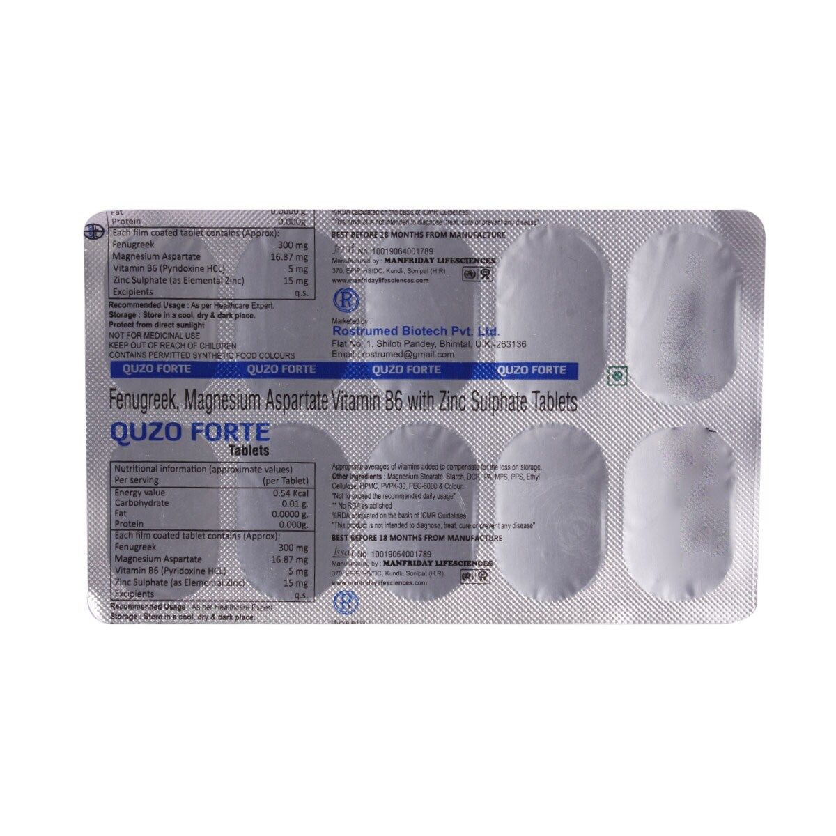 Quzo Forte Soft Gelatin Capsule | Uses, Side Effects, Price | Apollo ...
