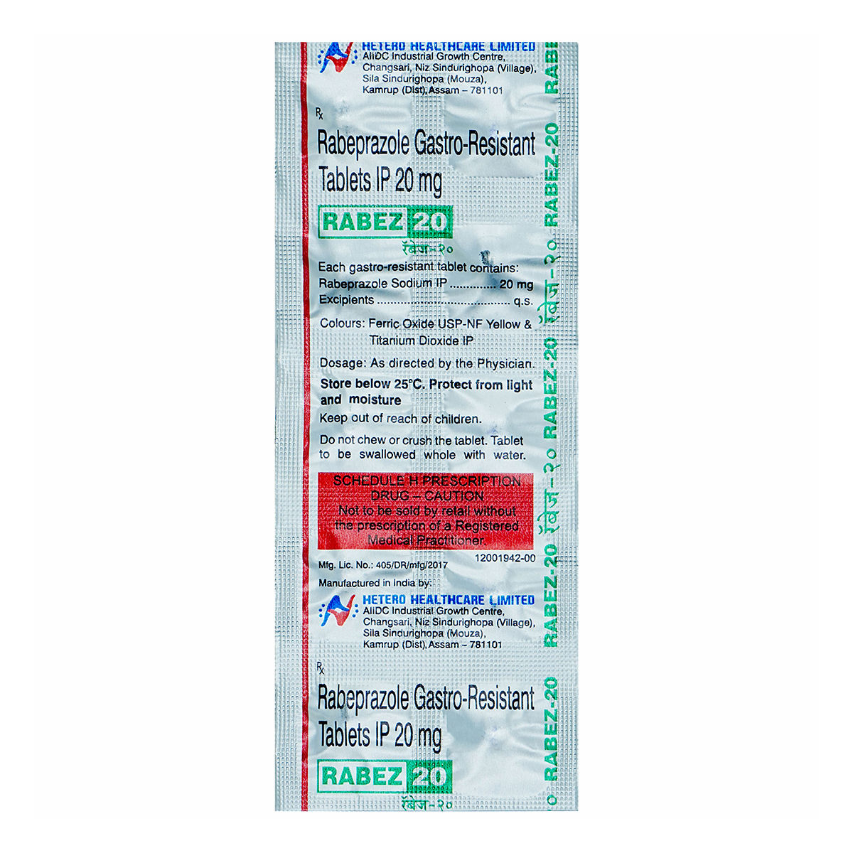 Rabez 20mg Tablet | Uses, Side Effects, Price | Apollo Pharmacy