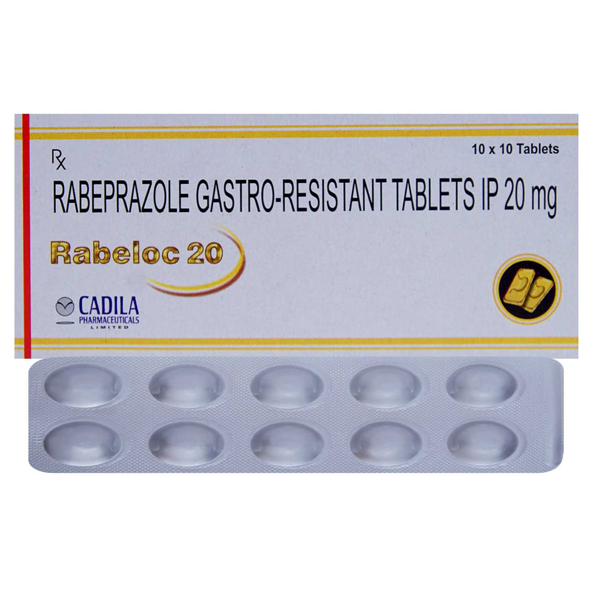 Rabeloc 20 Tablet 10's Price, Uses, Side Effects, Composition - Apollo ...