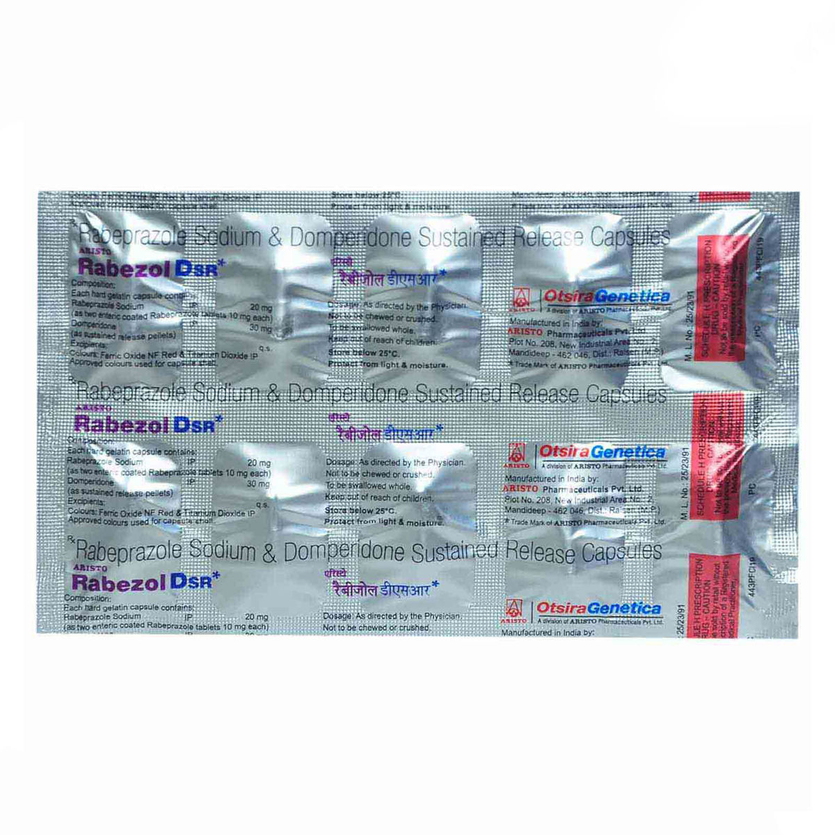 Rabezol DSR Capsule 10's Price, Uses, Side Effects, Composition ...