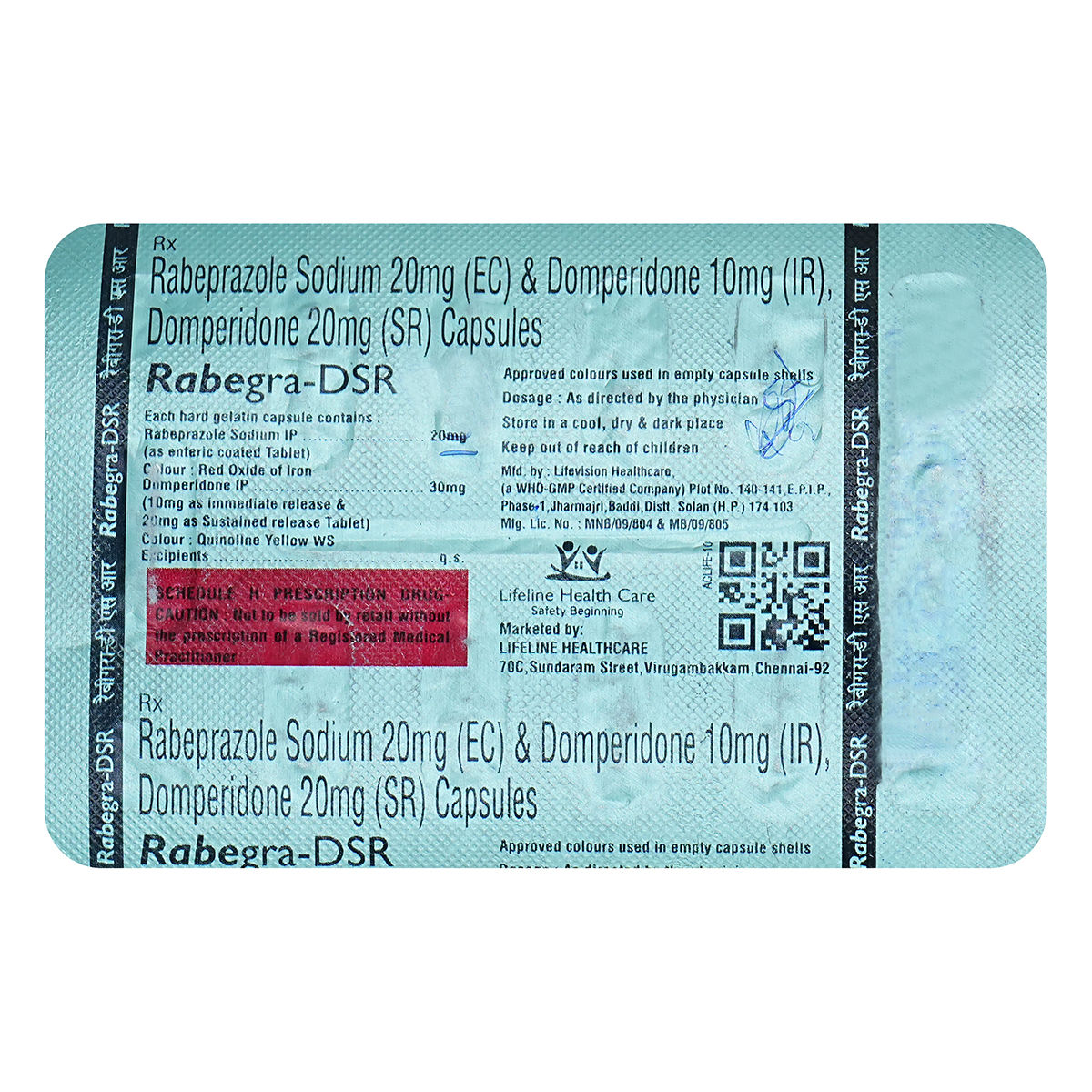 Rabegra DSR Capsule | Uses, Side Effects, Price | Apollo Pharmacy