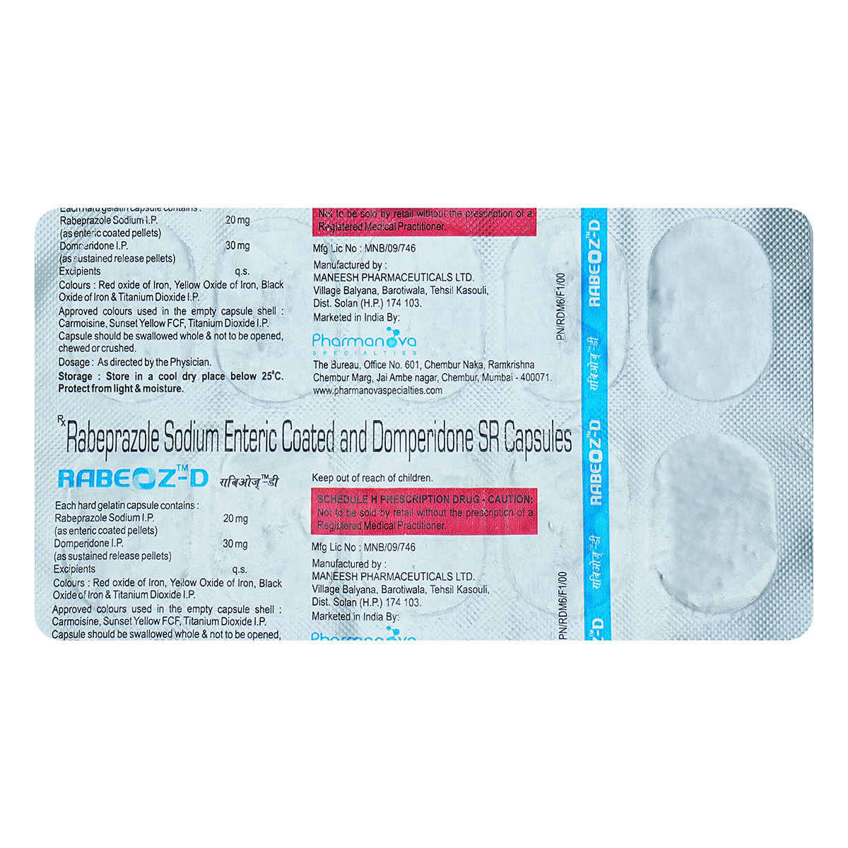 Rabeoz D Capsule | Uses, Side Effects, Price | Apollo Pharmacy