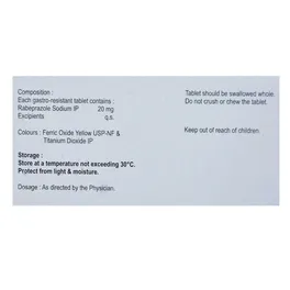 Rabekind 20 Tablet | Uses, Side Effects, Price | Apollo Pharmacy