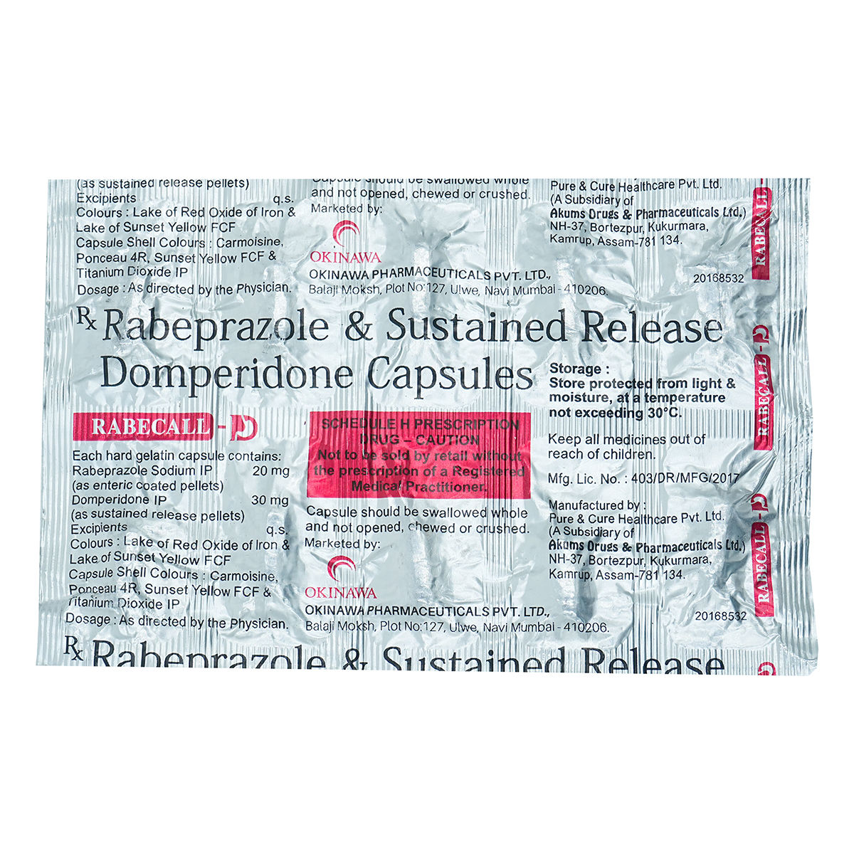 Rabecall D Capsule | Uses, Side Effects, Price | Apollo Pharmacy