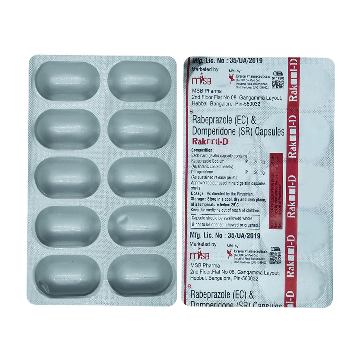 Rakool D Capsule 10's Price, Uses, Side Effects, Composition - Apollo ...