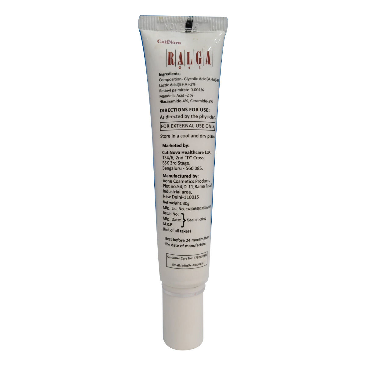 Ralga Gel | Uses, Side Effects, Price | Apollo Pharmacy