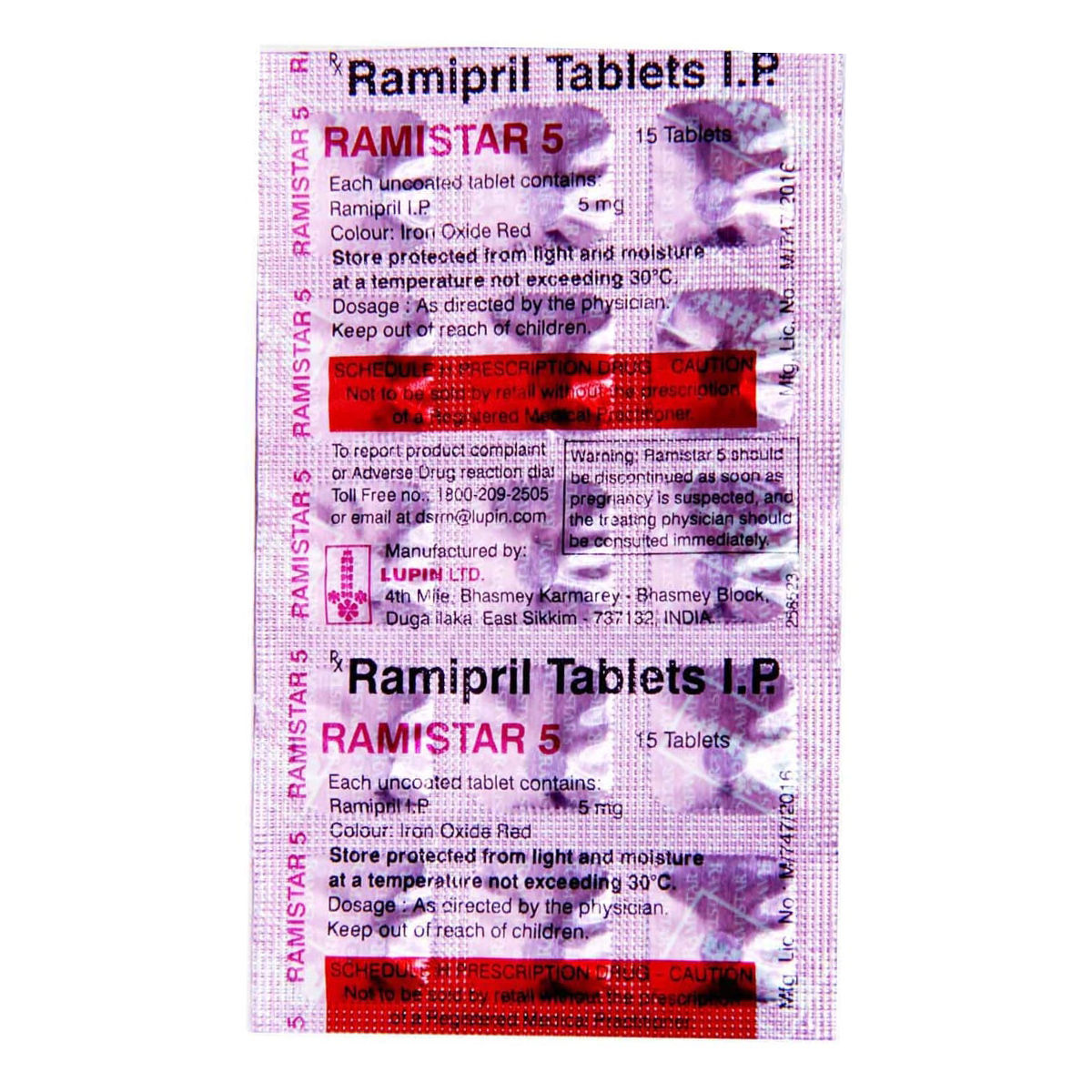 Ramistar 5 Tablet | Uses, Side Effects, Price | Apollo Pharmacy