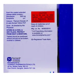 Ranx 500 Tablet | Uses, Side Effects, Price | Apollo Pharmacy