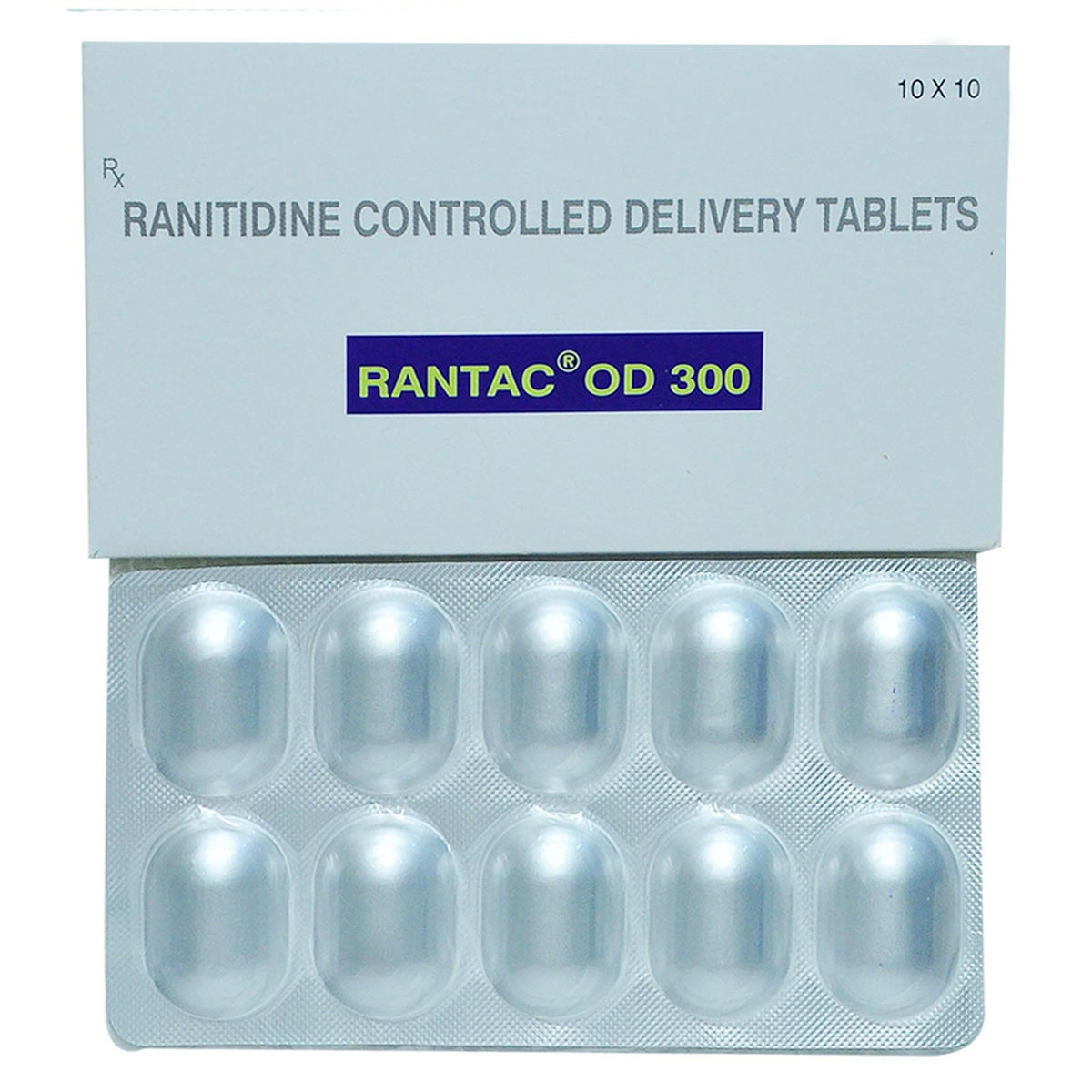 Rantac OD 300 Tablet | Uses, Side Effects, Price | Apollo Pharmacy