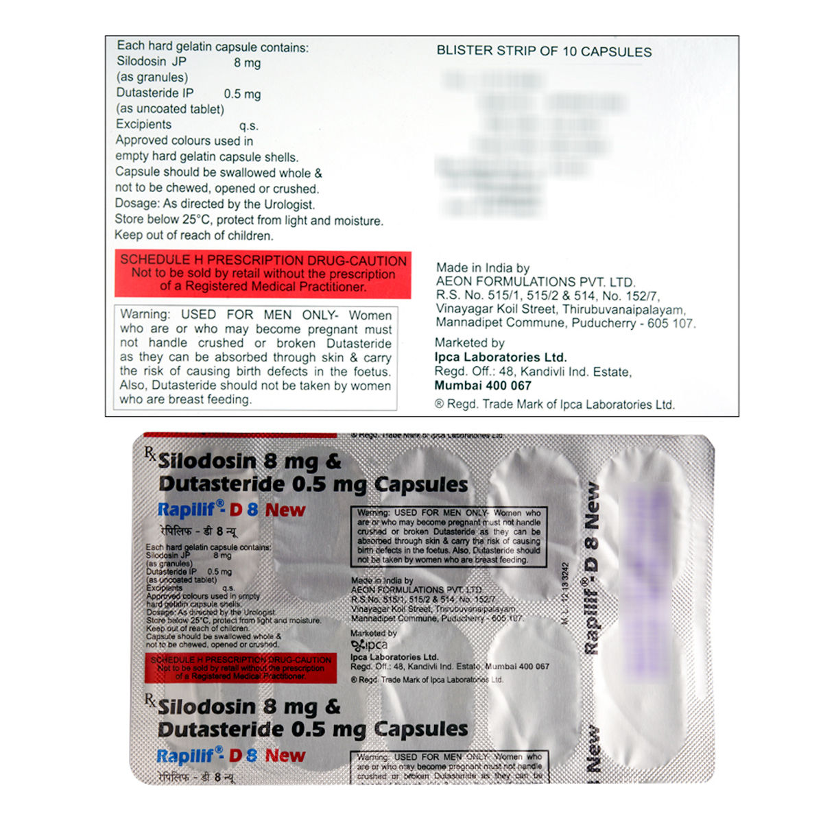 Rapilif D 8 New Capsule 10's Price, Uses, Side Effects, Composition ...