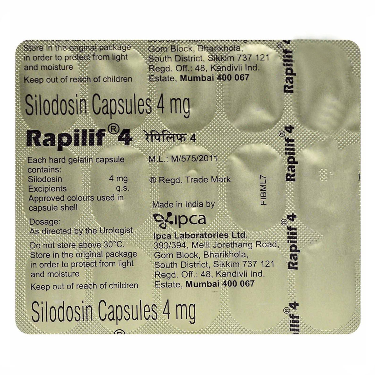 Rapilif 4 Capsule 15's Price, Uses, Side Effects, Composition - Apollo ...
