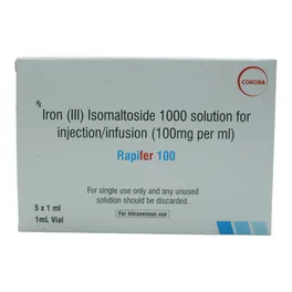 Rapifer 100 Injection 1 ml | Uses, Side Effects, Price | Apollo Pharmacy