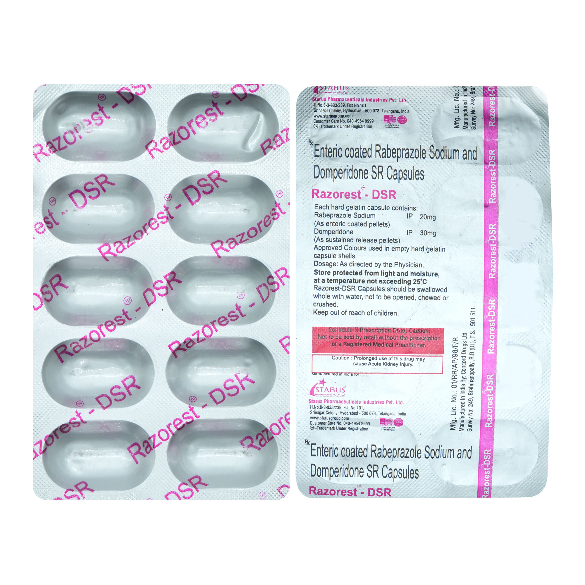 Razorest-DSR Capsule | Uses, Side Effects, Price | Apollo Pharmacy