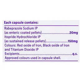Razo-IT 20 mg/150 mg Capsule | Uses, Side Effects, Price | Apollo Pharmacy
