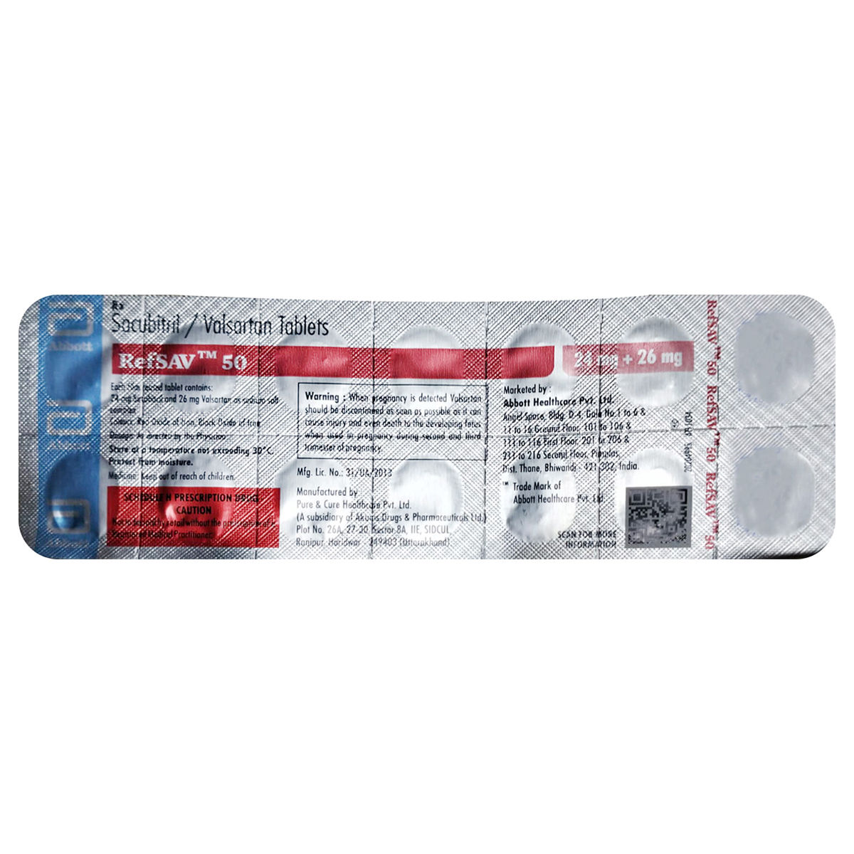 Refsav 50 Tablet | Uses, Side Effects, Price | Apollo Pharmacy