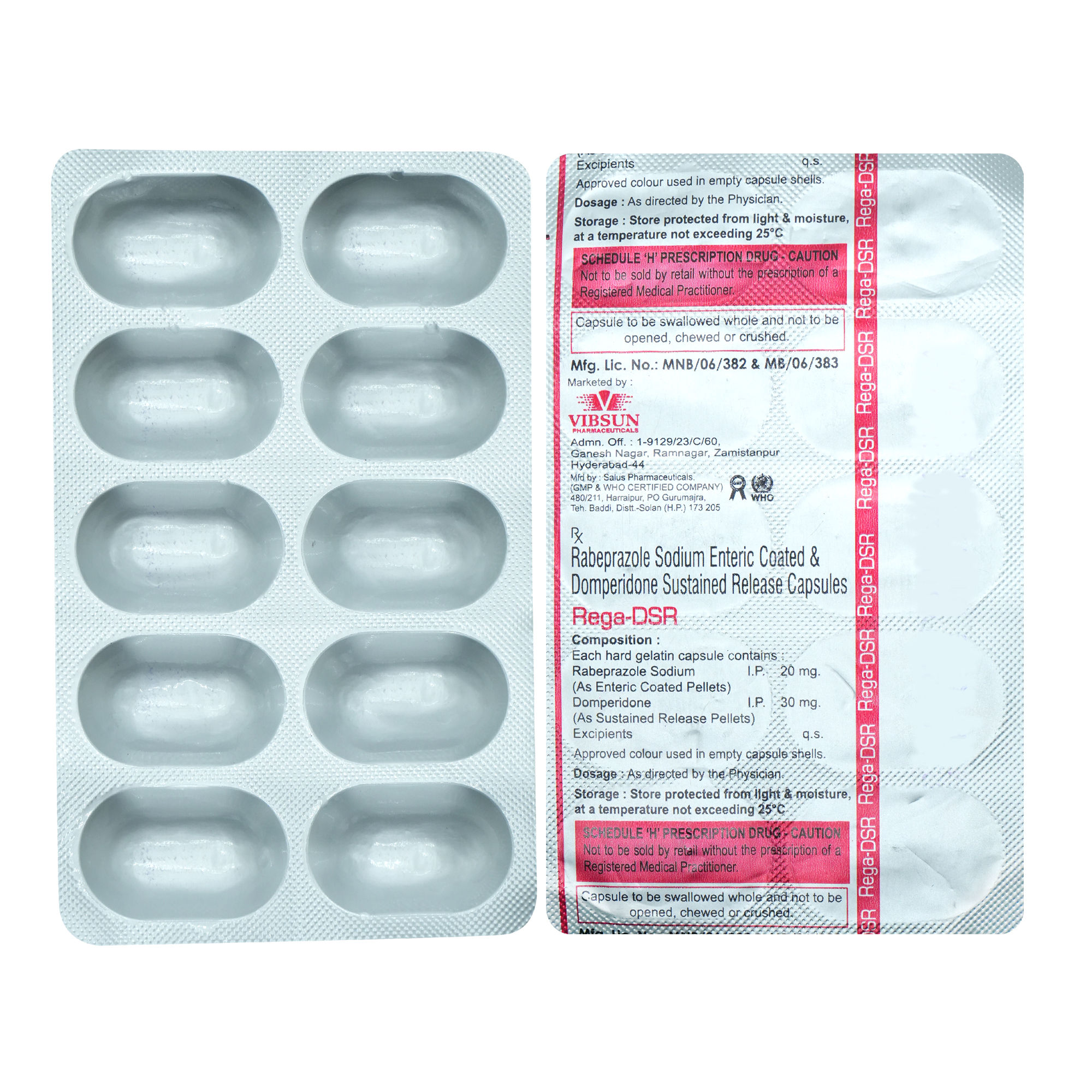 Rega-DSR Capsule | Uses, Side Effects, Price | Apollo Pharmacy