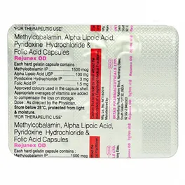 Rejunex OD Capsule | Uses, Side Effects, Price | Apollo Pharmacy