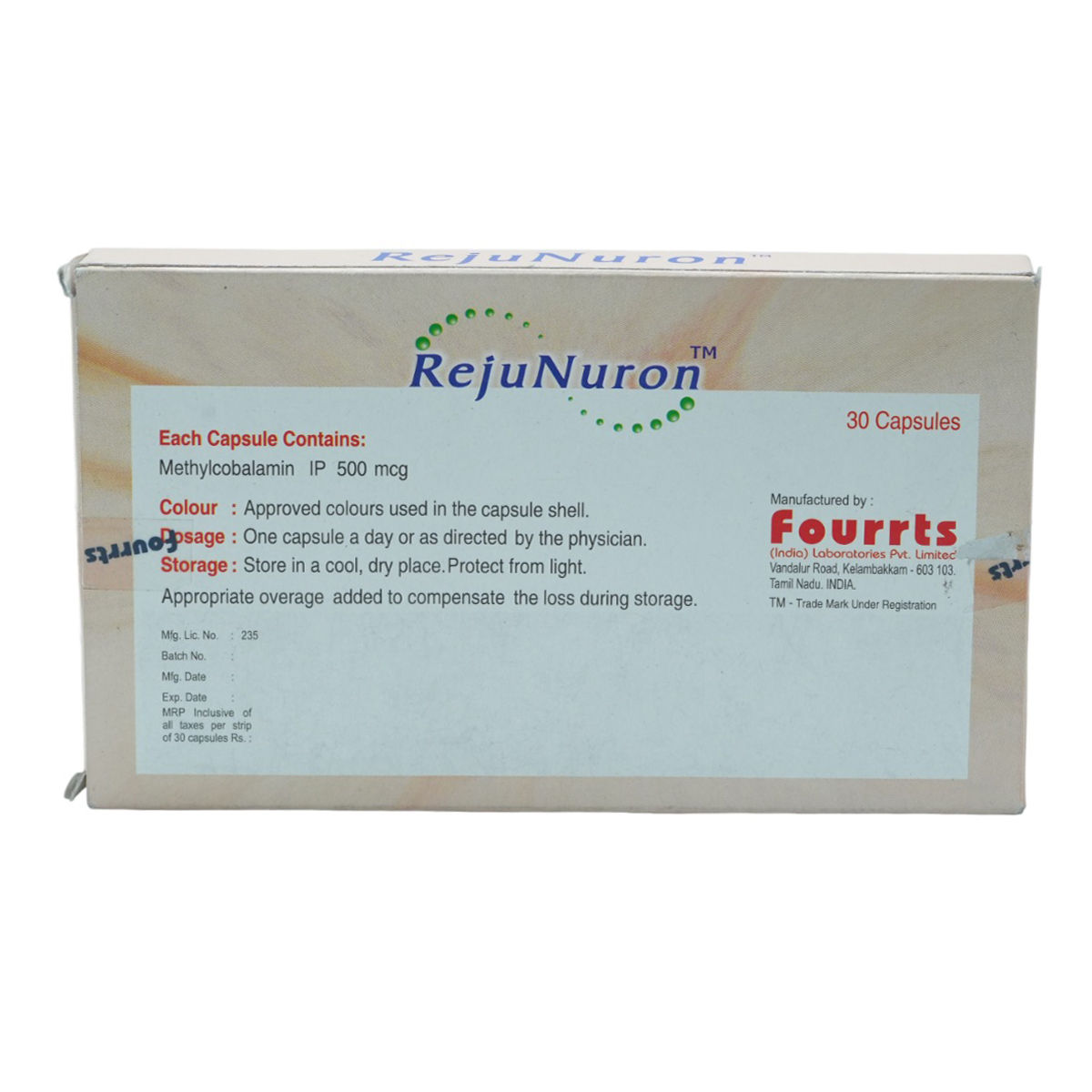 Rejunuron Capsule | Uses, Side Effects, Price | Apollo Pharmacy