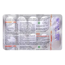 Rejunex CD3 Tablet | Uses, Side Effects, Price | Apollo Pharmacy