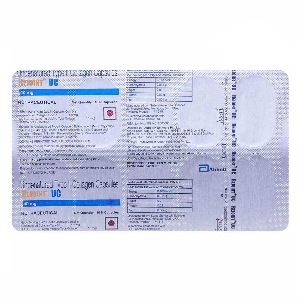 Rejoint UC Capsule 10's Price, Uses, Side Effects, Composition - Apollo ...