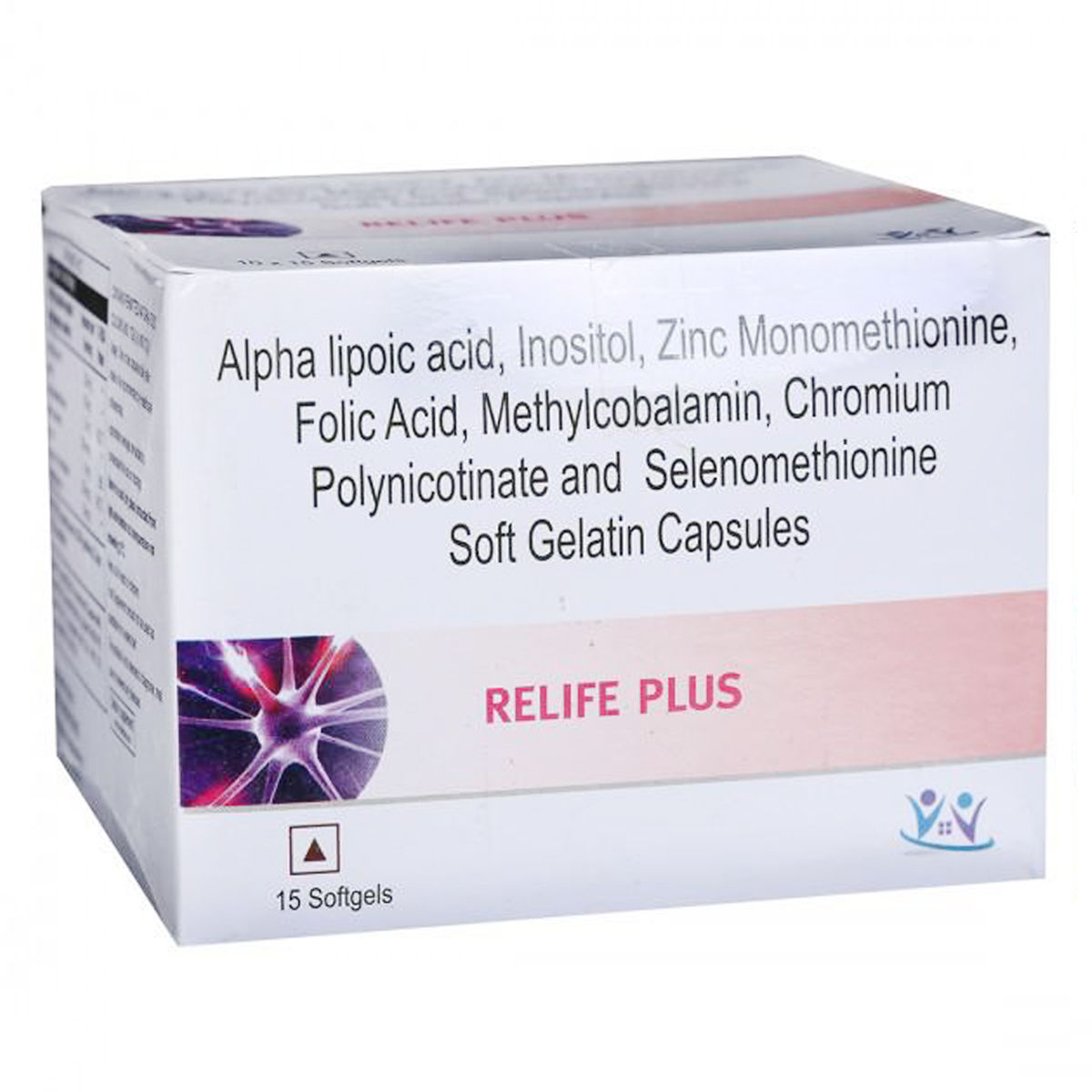 Relife Plus Softgel Capsule 15's Price, Uses, Side Effects, Composition ...