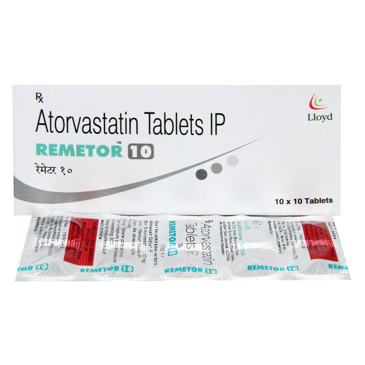 Remetor 10 Tablet 10's Price, Uses, Side Effects, Composition - Apollo ...