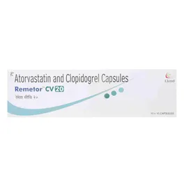 Remetor CV 20 Capsule | Uses, Side Effects, Price | Apollo Pharmacy