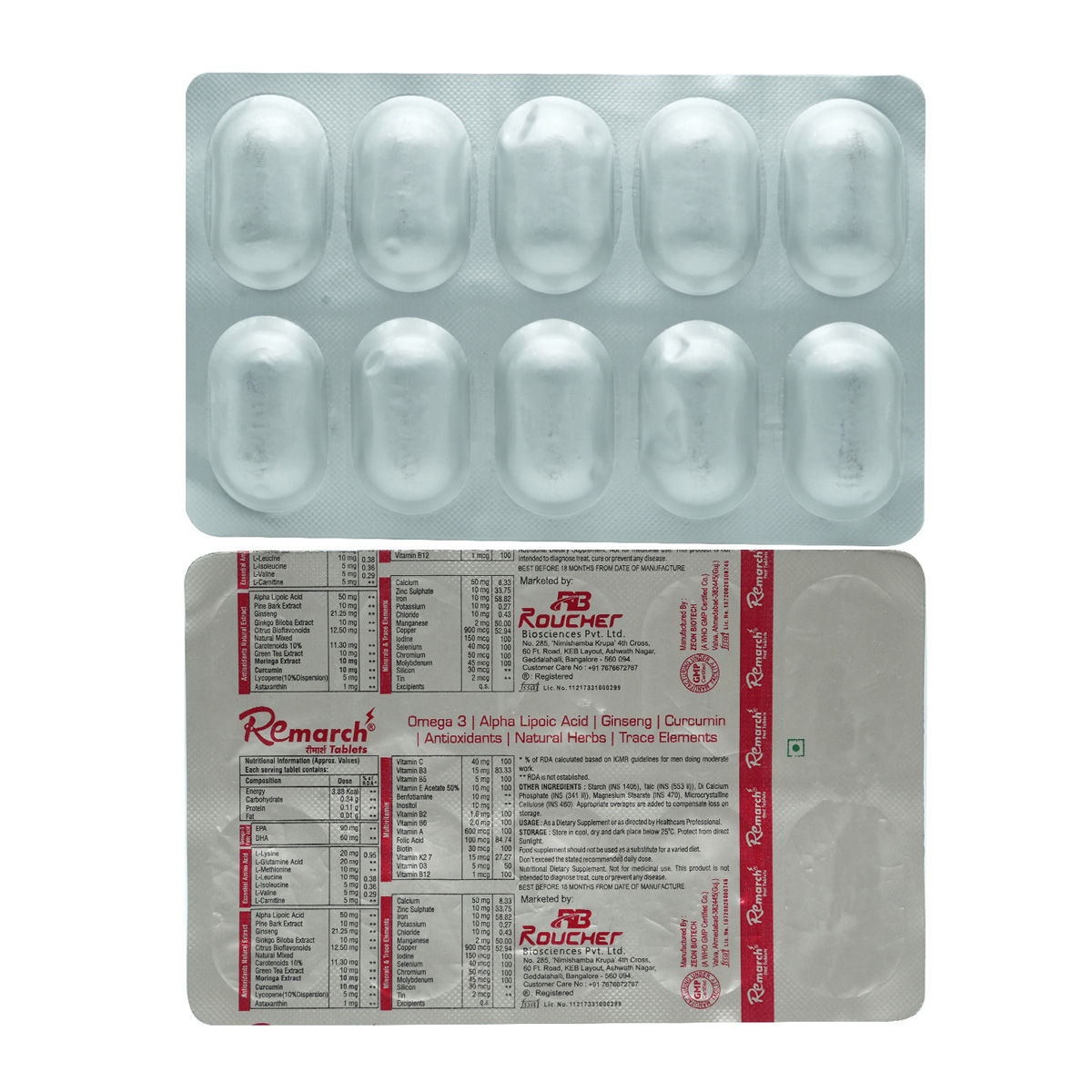 REMARCH TABLETS 10'S Price, Uses, Side Effects, Composition - Apollo ...
