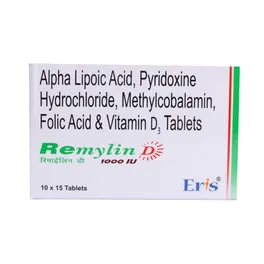 Buy Remylin D 1000 IU Tablet | 19 Minutes Delivery | Apollo Pharmacy