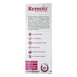 Remoiz Moisturizing Lotion | Uses, Side Effects, Price | Apollo Pharmacy