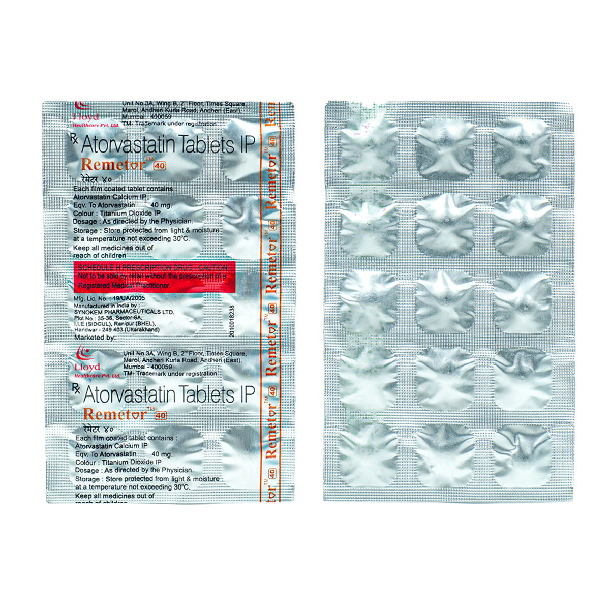 Remetor 40 Tablet | Uses, Side Effects, Price | Apollo Pharmacy