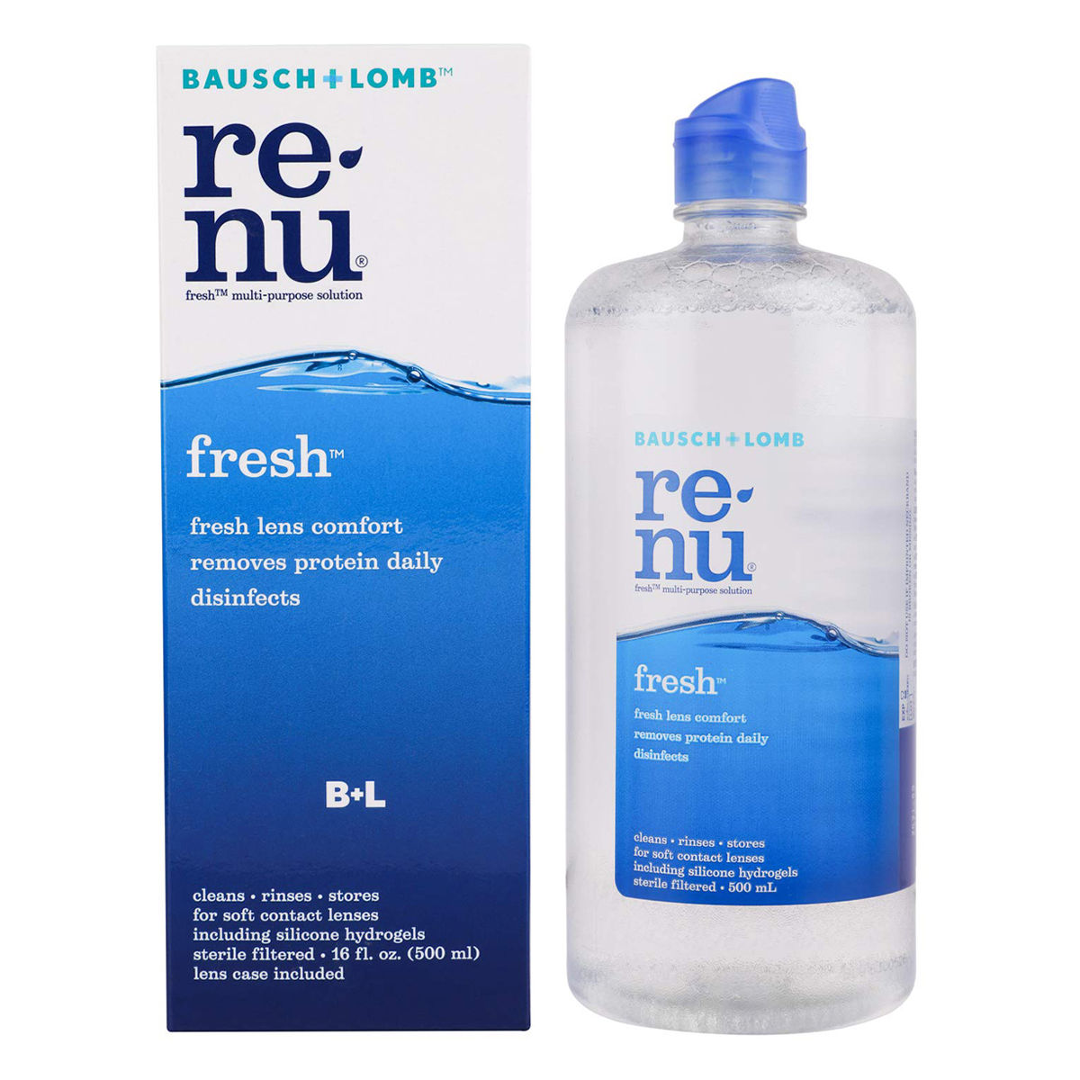Buy Renu Fresh Multi-Purpose Solution 500 ml | 19 Minutes Delivery ...