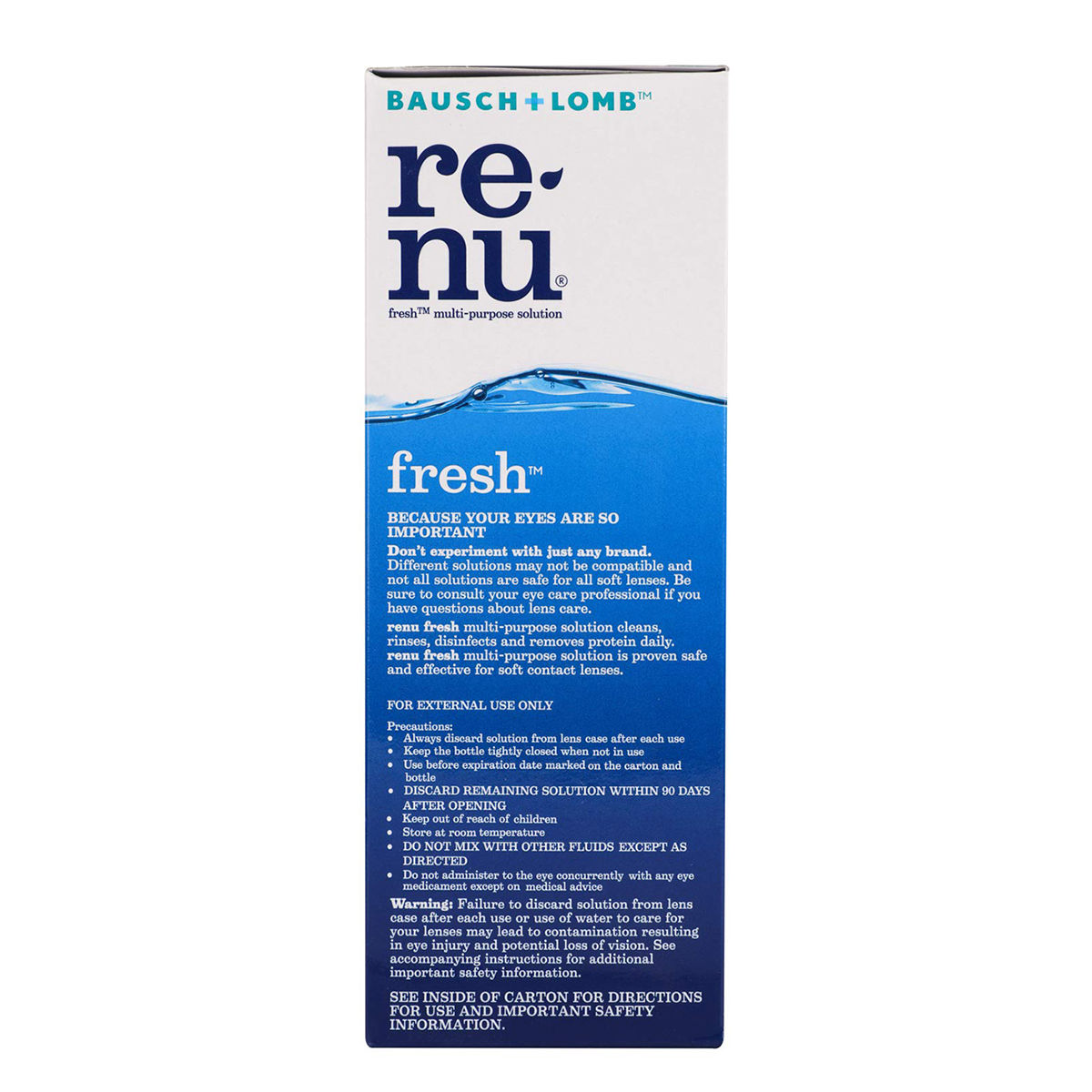 Renu Fresh Multi-Purpose Solution, 500 ml Price, Uses, Side Effects ...