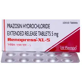 Renopress-XL-5 Tablet | Uses, Side Effects, Price | Apollo Pharmacy