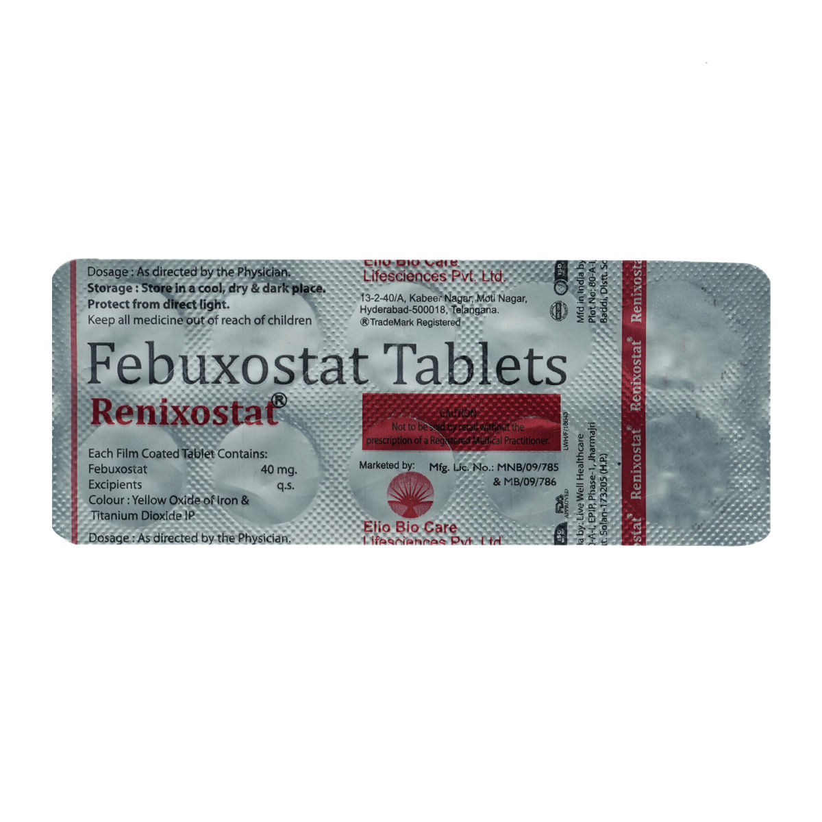 Renixostat Tablet | Uses, Side Effects, Price | Apollo Pharmacy