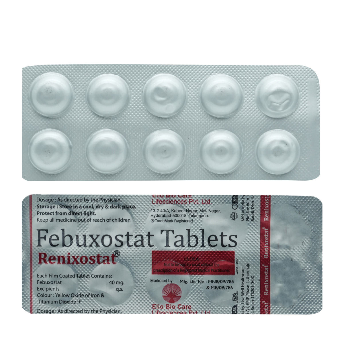 Renixostat Tablet 10's Price, Uses, Side Effects, Composition - Apollo ...