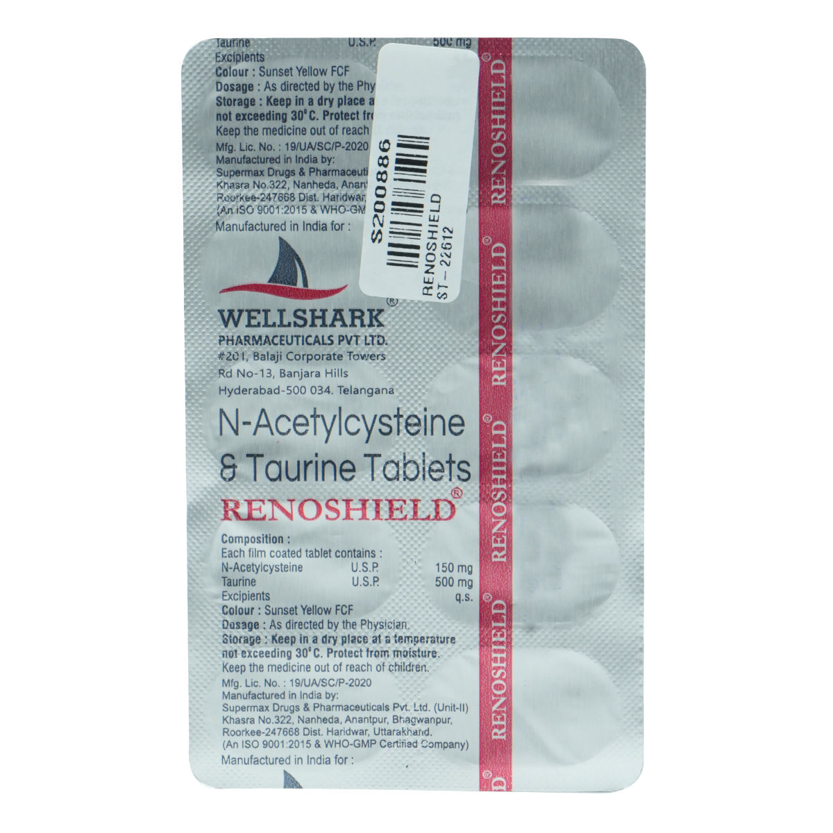 Renoshield Tablet 10's Price, Uses, Side Effects, Composition - Apollo ...