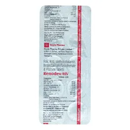 Renodex MV Tablet | Uses, Side Effects, Price | Apollo Pharmacy