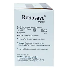 Renosave Tablet 15's | Uses, Side Effects, Price | Apollo Pharmacy