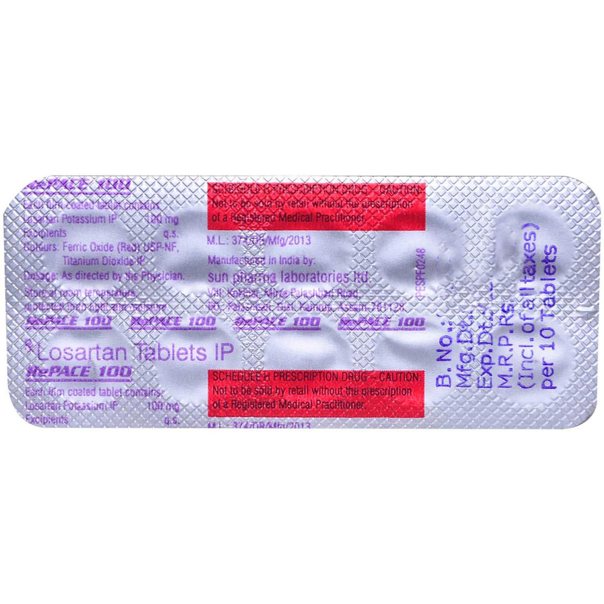 Repace 100 Tablet 10's Price, Uses, Side Effects, Composition - Apollo ...