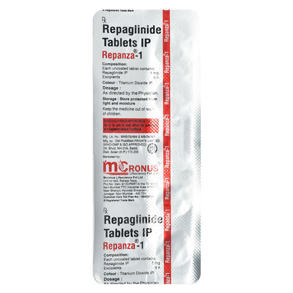 Repanza-1 Tablet | Uses, Side Effects, Price | Apollo Pharmacy