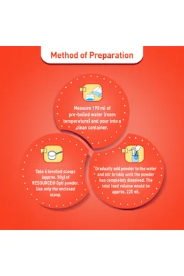 Buy Nestle Resource Opti Vanilla Flavour Powder, 400 gm | 19 Minutes ...