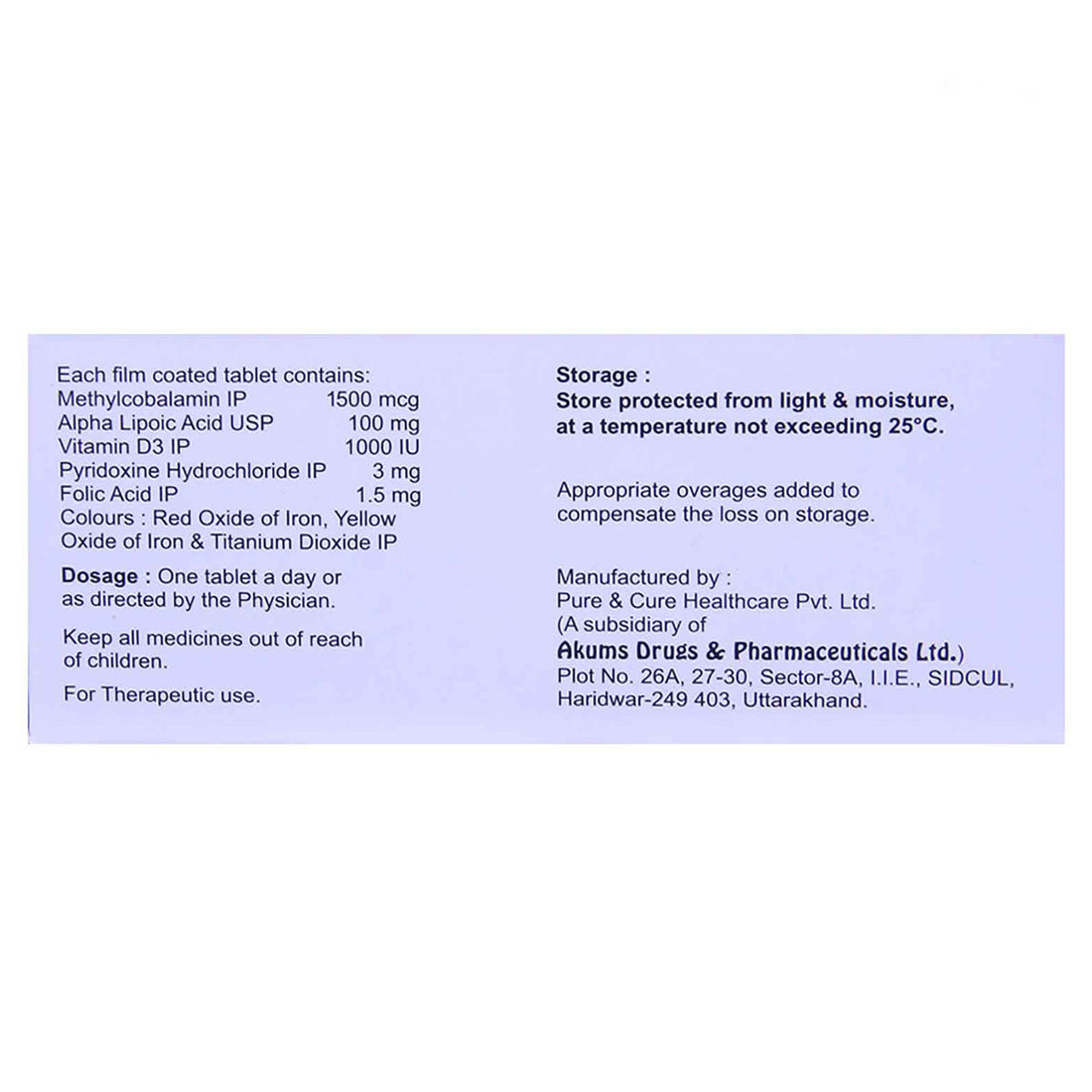 Re Sheath-D Tablet 10's Price, Uses, Side Effects, Composition - Apollo ...