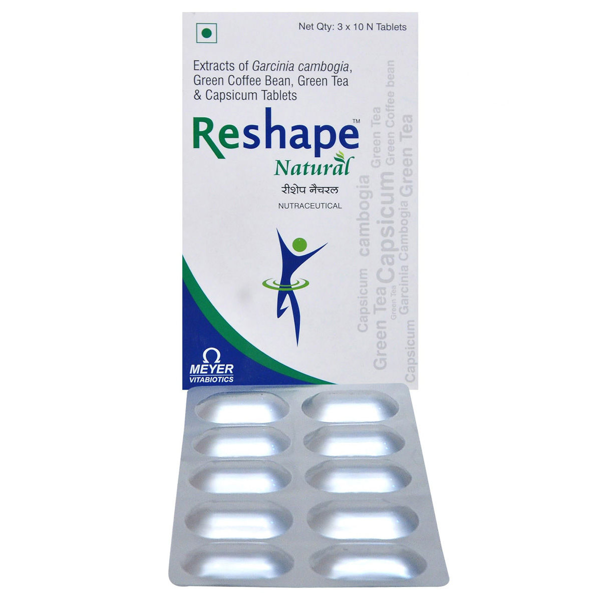 Reshape Natural Tablet 10's Price, Uses, Side Effects, Composition ...