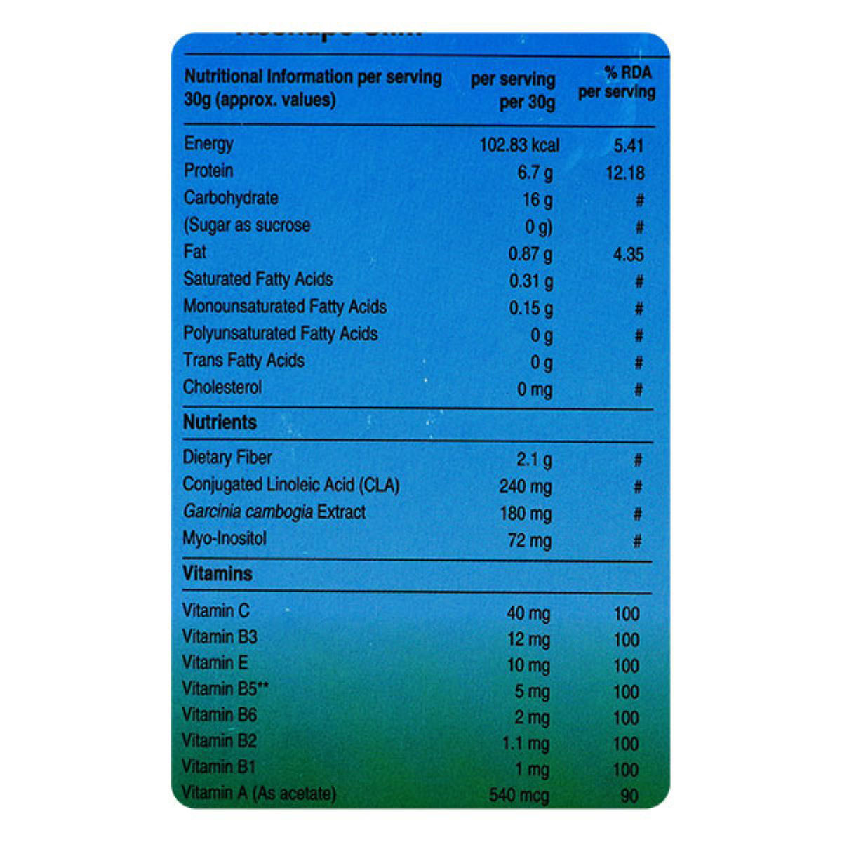 Reshape Slim Powder, 300gm Price, Uses, Side Effects, Composition ...
