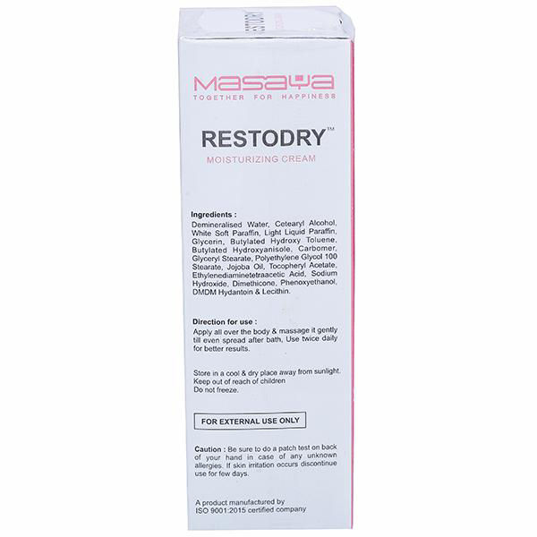 Restodry Moisturizing Cream 150 ml Price, Uses, Side Effects ...